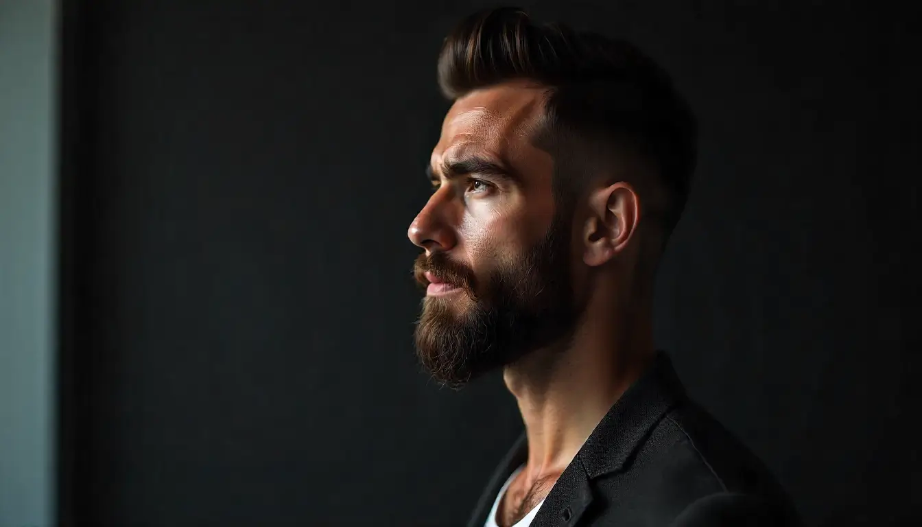 6 Tipos de Barba que Afinam e Valorizam o Rosto Redondo - Owl for Men