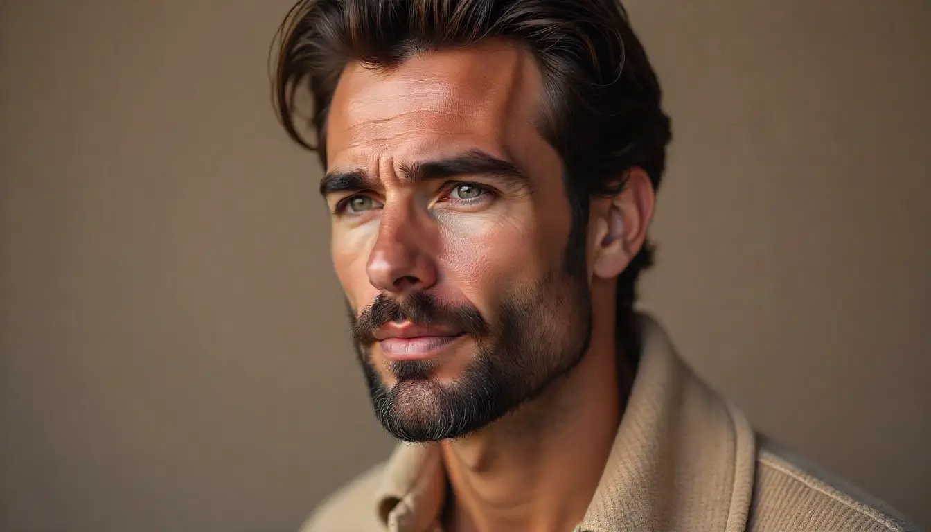 6 Tipos de Barba que Afinam e Valorizam o Rosto Redondo - Owl for Men